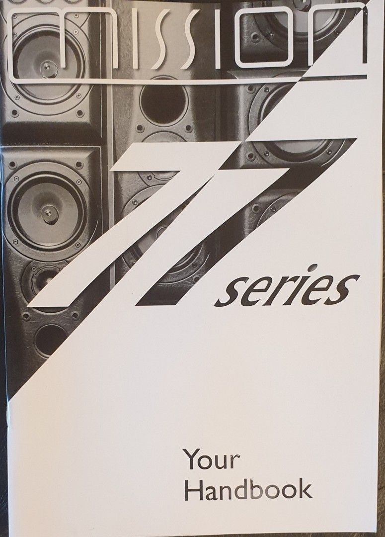 MISSION 773 floor standing speakers in great condition, Audio ...