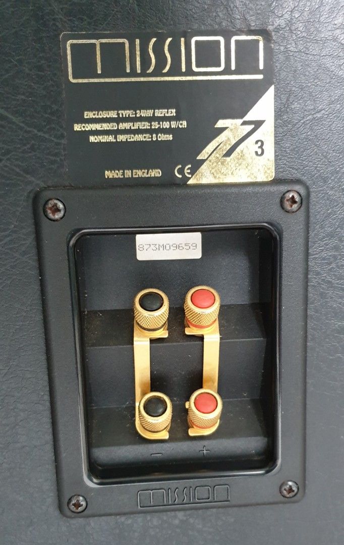 MISSION 773 floor standing speakers in great condition, Audio ...