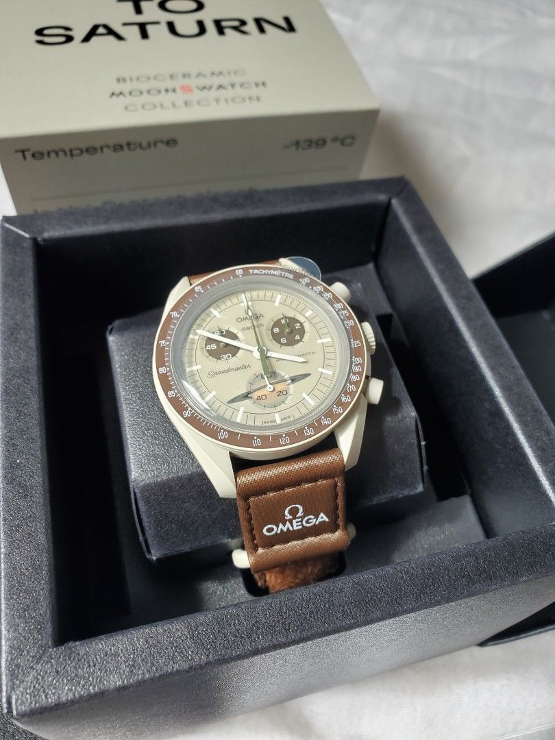 Moonswatch - Mission to Saturn (Omega x Swatch) NEW Moonswatch, Men's ...