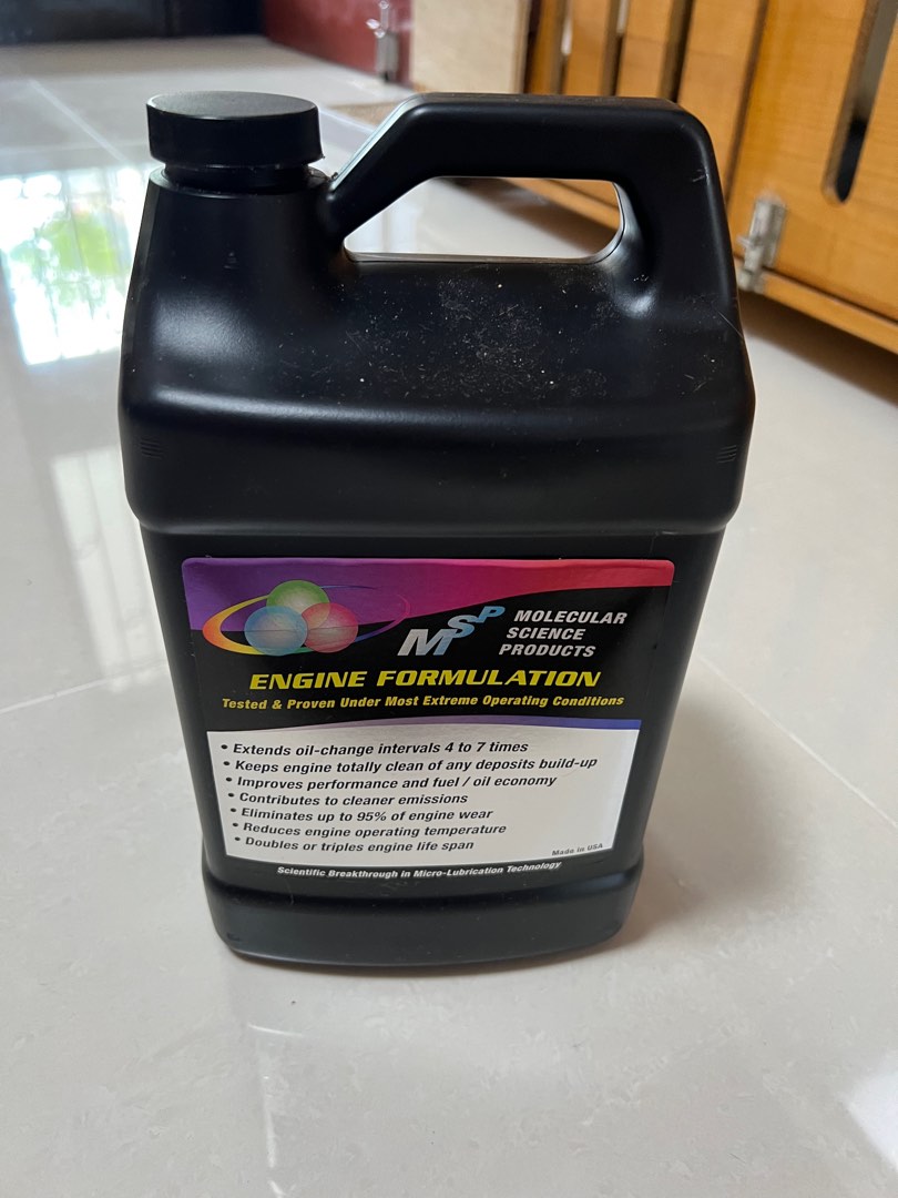MSP Engine Formulation engine oil Penetrating metal protector, Car ...