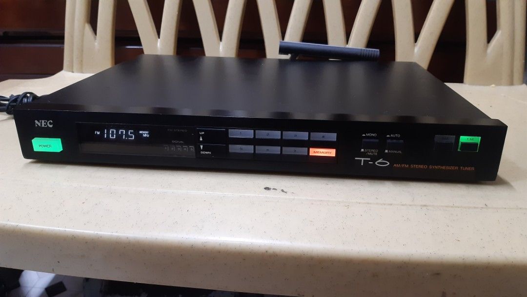 Nec tuner T-6, Audio, Other Audio Equipment on Carousell