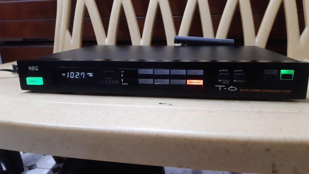 Nec tuner T-6, Audio, Other Audio Equipment on Carousell