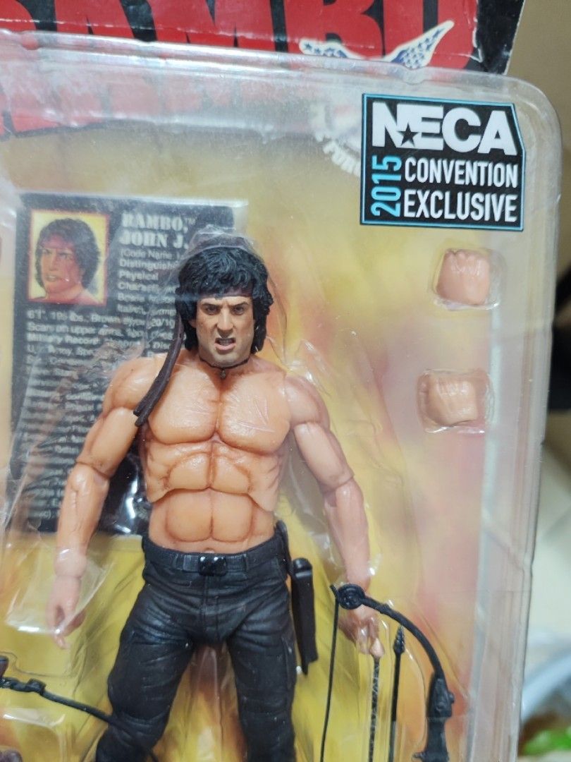Neca Rambo, Hobbies & Toys, Toys & Games on Carousell