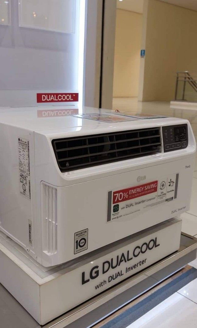 New LG WINDOW TYPE DUAL INVERTER, TV & Home Appliances, Air ...