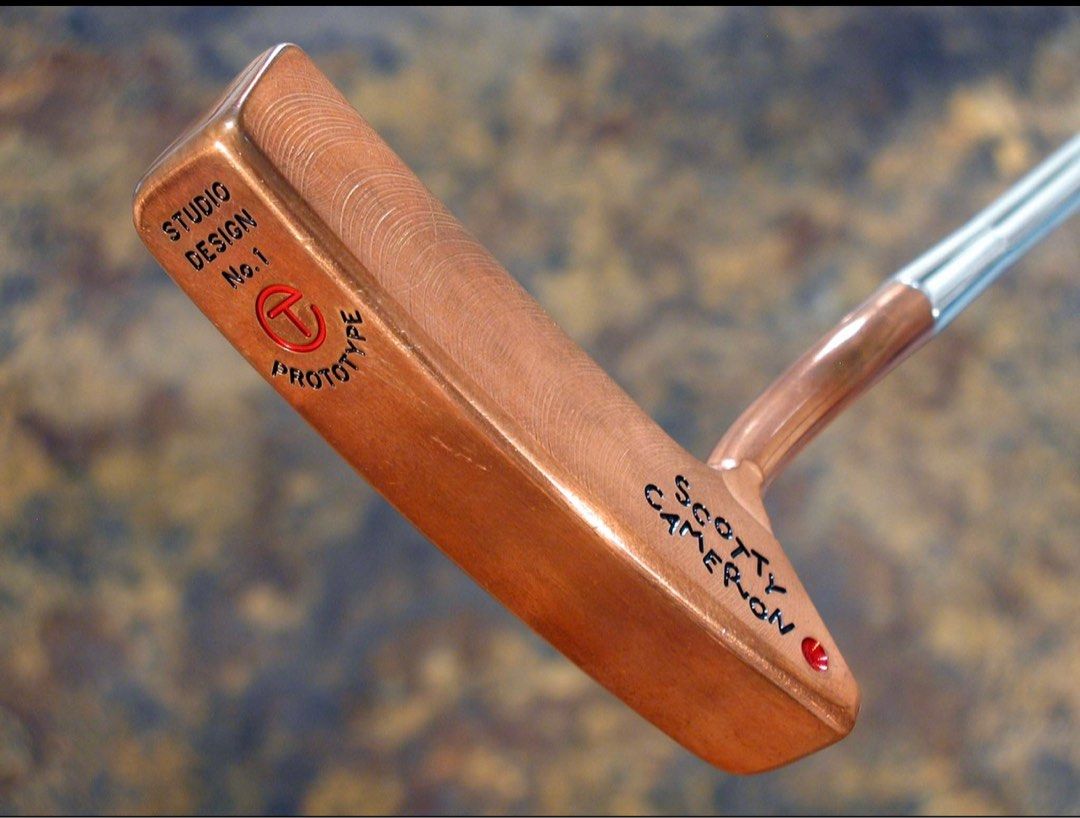 Scotty Cameron CIRCLE T Copper Finish Studio Design I Tour Red Dot ...