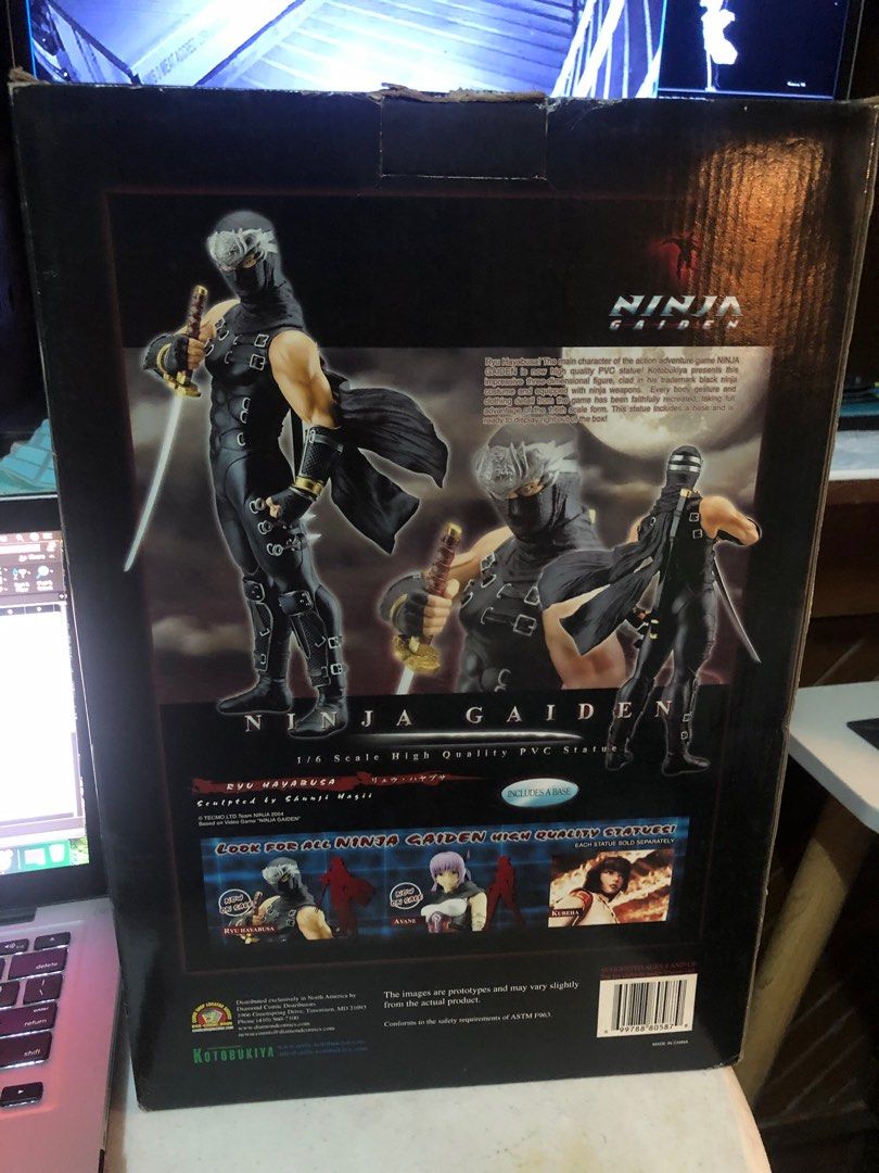 Ninja Gaiden Ryu Statue by Kotobukiya, Hobbies & Toys, Toys & Games on ...