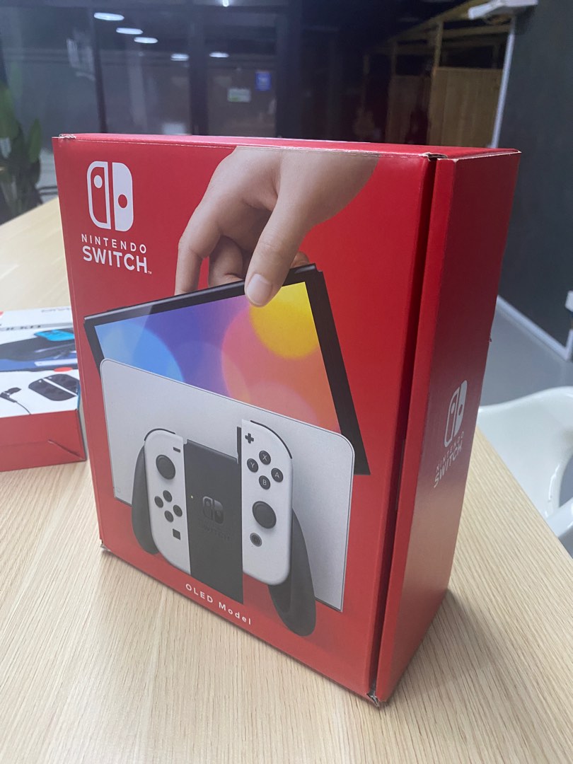 Nintendo Switch OLED 2023 Premium White, Video Gaming, Video Game ...