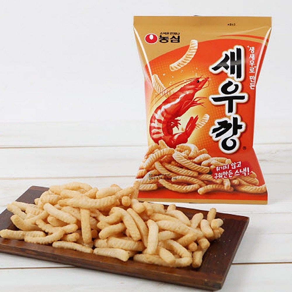 Nongshim shrimp cracker sticks Korean shrimp crackers rice cracker rice ...