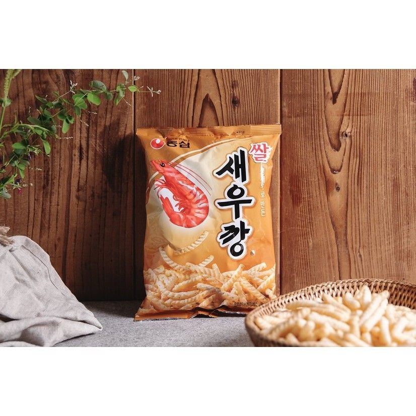 Nongshim shrimp cracker sticks Korean shrimp crackers rice cracker rice ...