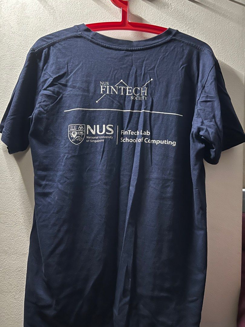 NUS Fintech Month Tee, Men's Fashion, Tops & Sets, Tshirts & Polo ...