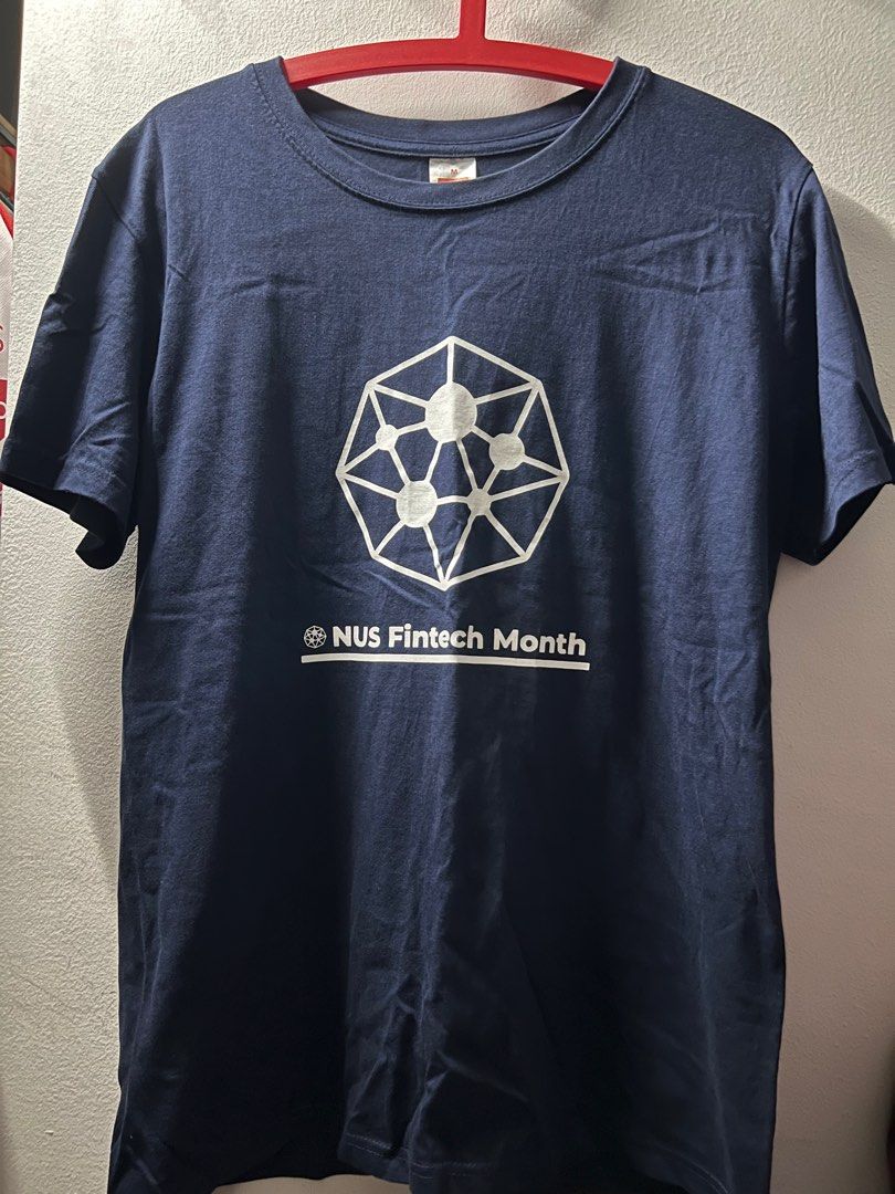 NUS Fintech Month Tee, Men's Fashion, Tops & Sets, Tshirts & Polo ...