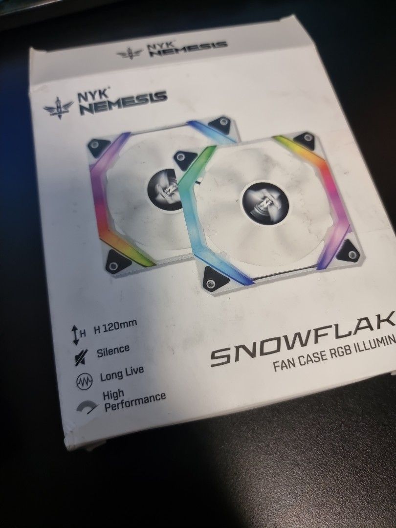 NYK Nemesis PC Case White Fan, Computers & Tech, Parts & Accessories ...