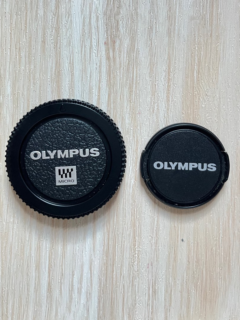 Olympus camera body cap and lens front cap, Photography, Cameras on ...