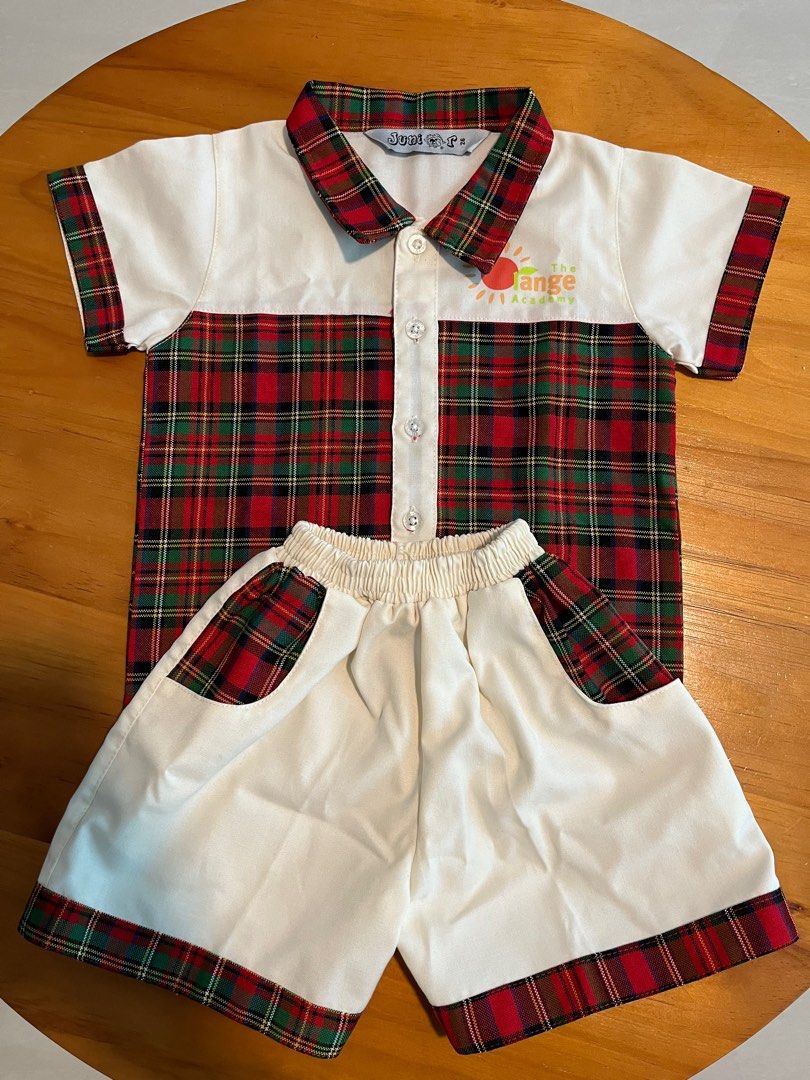 Orange Academy Uniform - Size 26, Babies & Kids, Babies & Kids Fashion ...