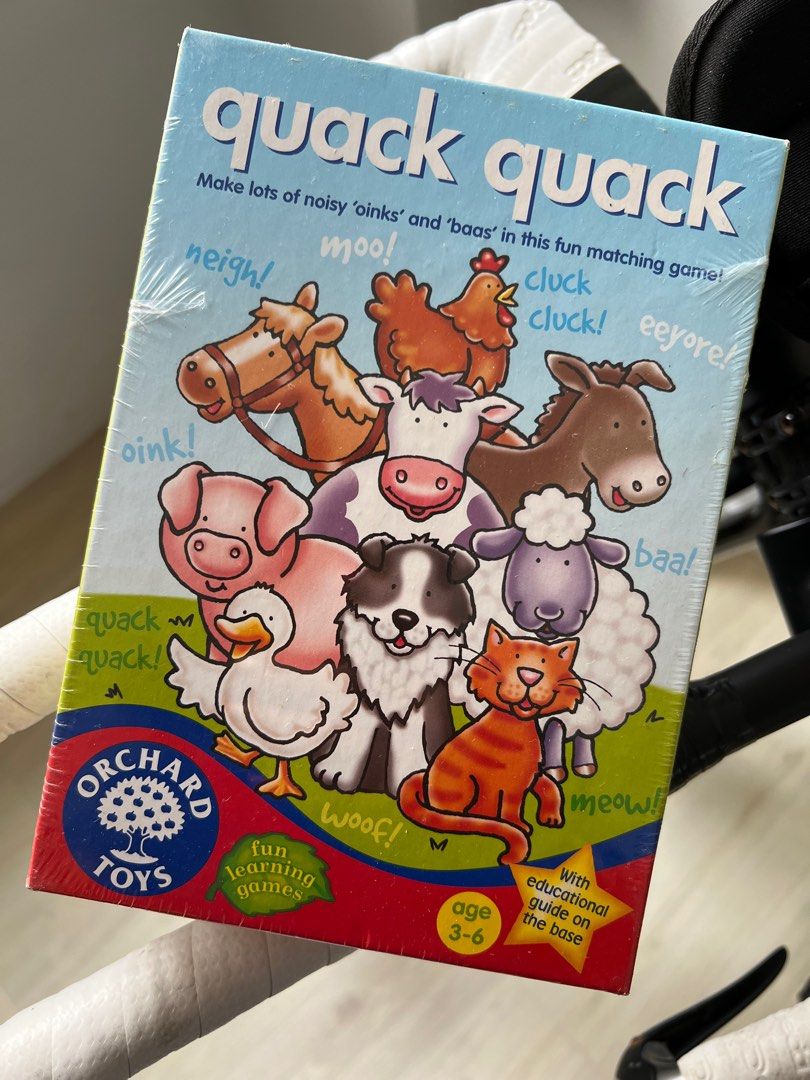 Orchard Toys quack quack fun learning game, Hobbies & Toys, Toys ...