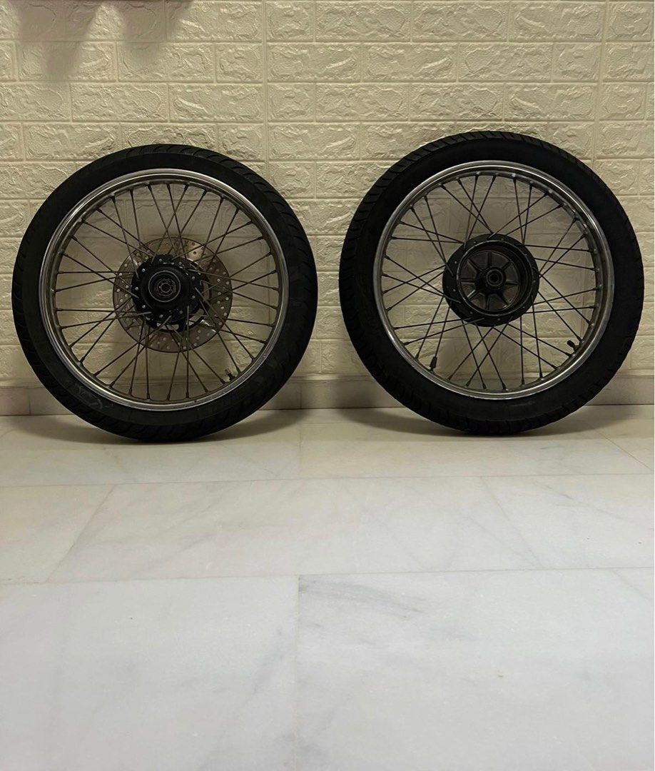 Ori rxz union cycle rims (18 inch), Motorcycles, Motorcycle Accessories ...