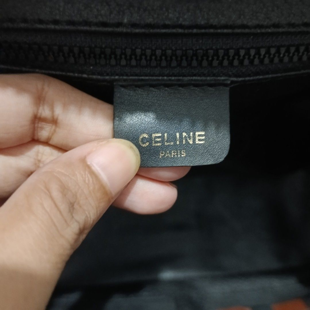 ORIG. VINTAGE CELINE LEATHER TWO WAY BAG, Luxury, Bags & Wallets on ...
