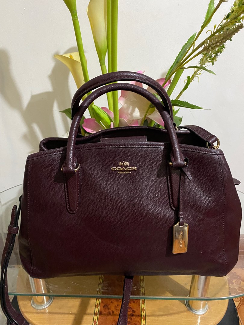 Original Coach 2 way bag, Luxury, Bags & Wallets on Carousell