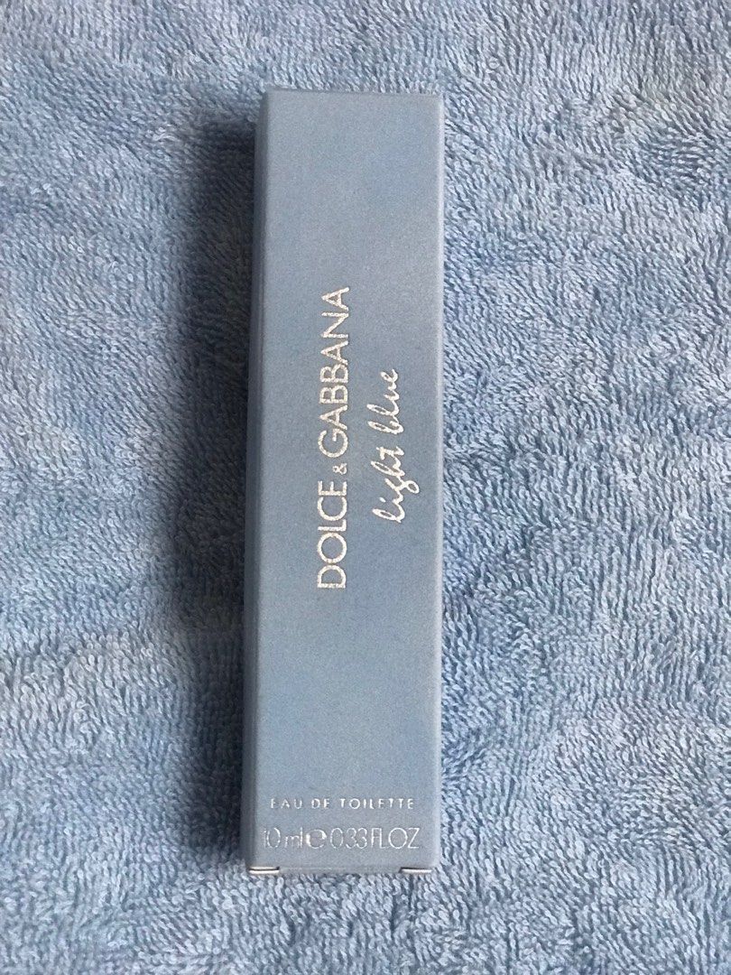 Original Dolce & Gabbana Light Blue perfume BOX ONLY, Beauty & Personal ...