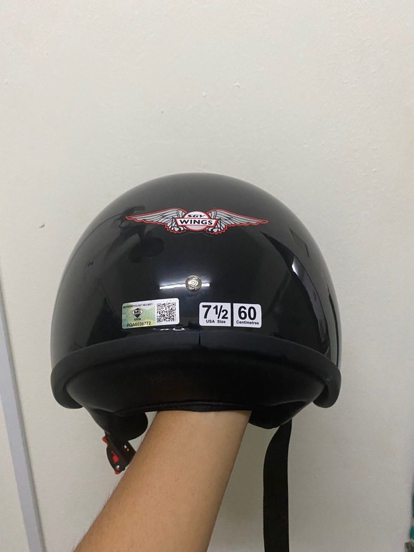 Original SGV Helmet - Half Head, Auto Accessories on Carousell