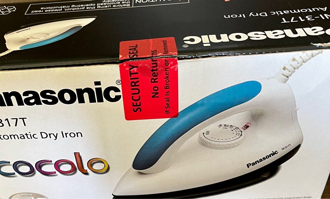 Panasonic Dry Iron, TV & Home Appliances, Irons & Steamers on Carousell