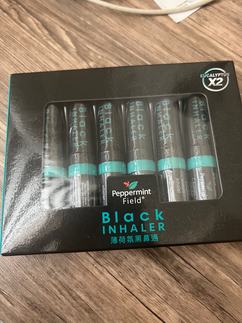 Peppermint Field - Black Inhaler, Beauty & Personal Care, Sanitizers ...