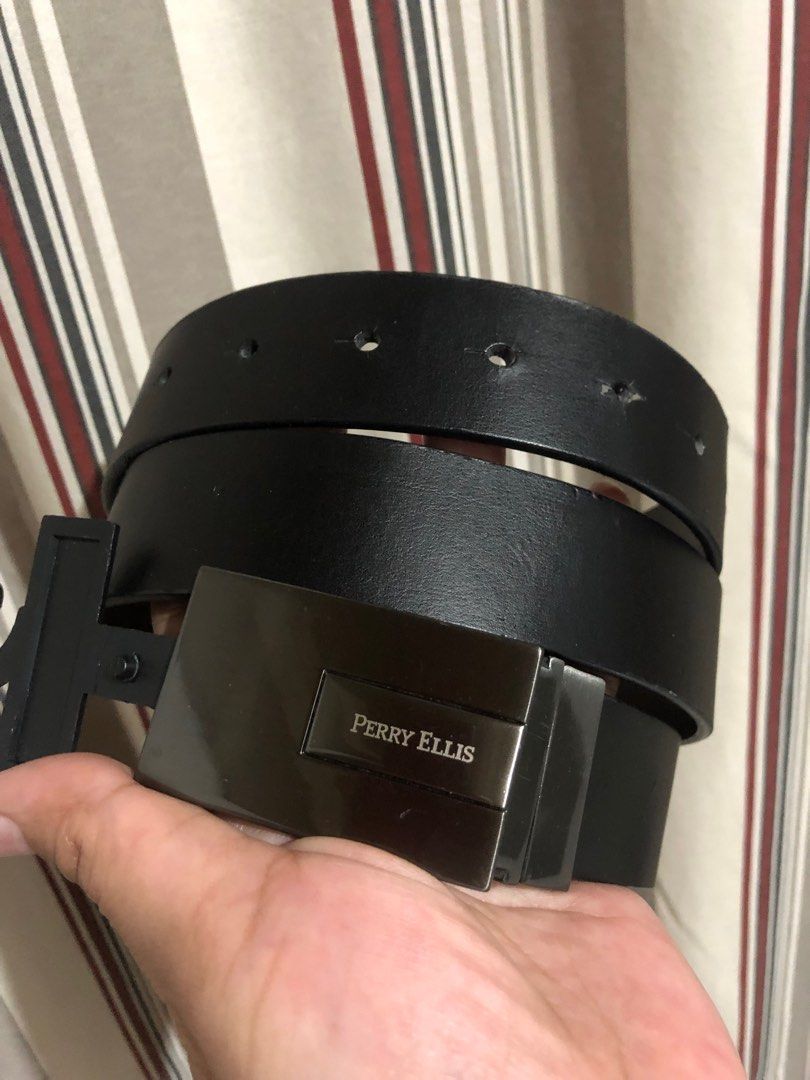 Perry Ellis Portfolio Belt34-38, Men's Fashion, Watches & Accessories ...