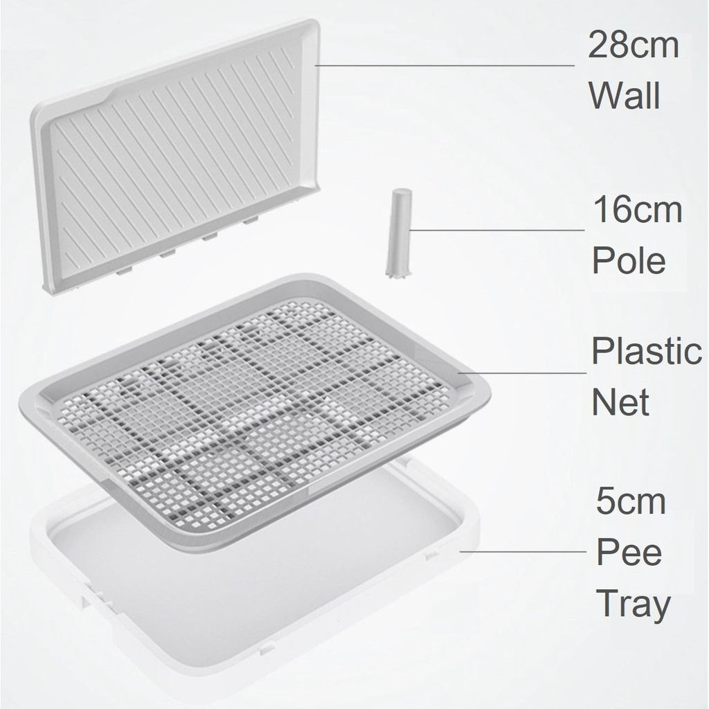 Pet Pee Tray/ Dog Pee Tray/ Plastic Pee Pan/ Urinary Trainer Pee Mat ...