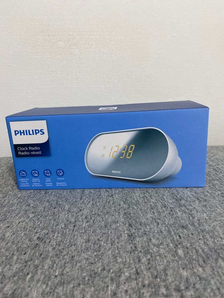 Philips Clock Radio, Furniture & Home Living, Home Decor, Clocks on ...
