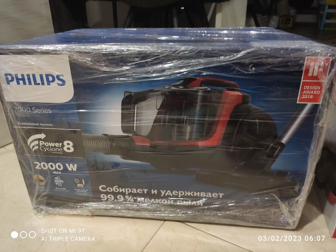 Philips PowerPro Expert Bagless Vacuum Cleaner FC9728/61 Tefal Bosch ...