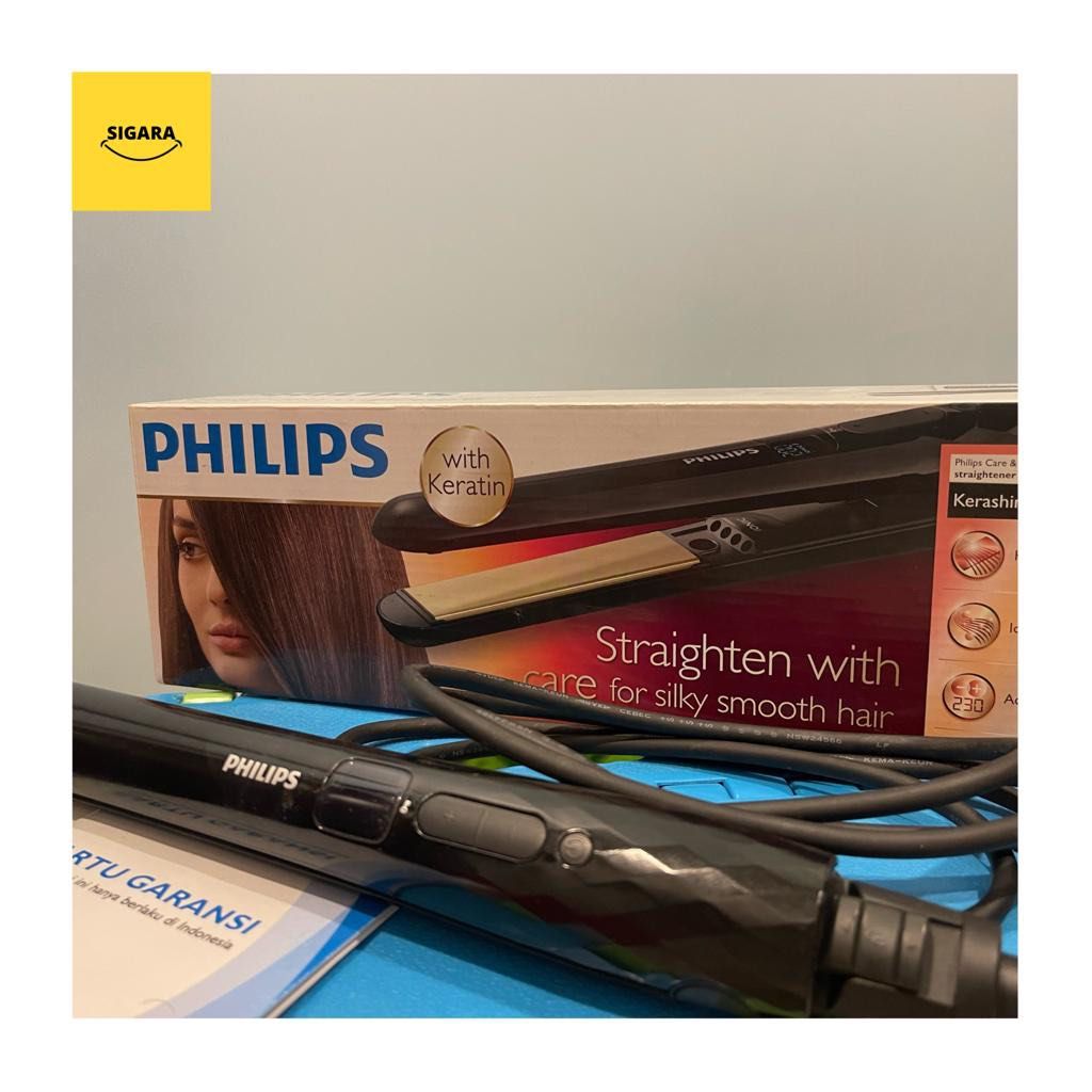 Philips straightener HP8348, Kesehatan & Kecantikan, Perawatan Rambut ...