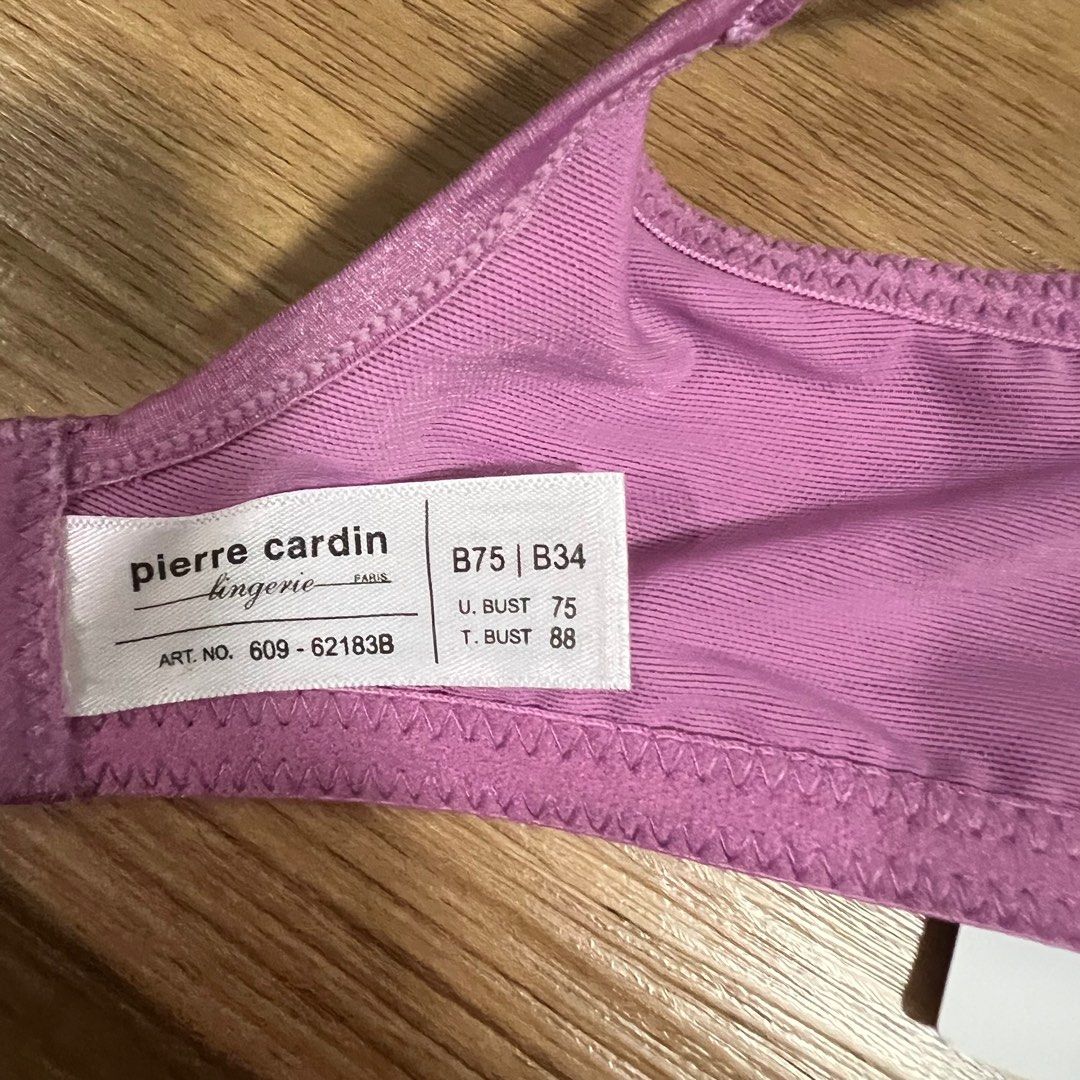 Pierre Cardin Harmonic Wireless Comfort Bra, Women's Fashion, New ...