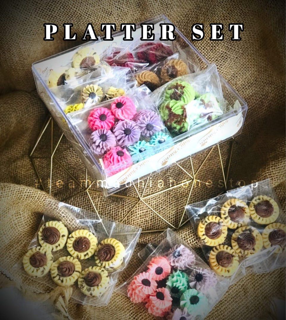 Platter kuih, Food & Drinks, Packaged & Instant Food on Carousell