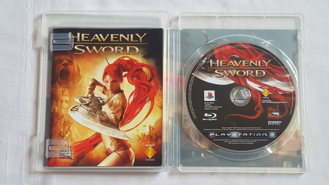 PlayStation 3 PS3 Heavenly Sword, Video Gaming, Video Games ...