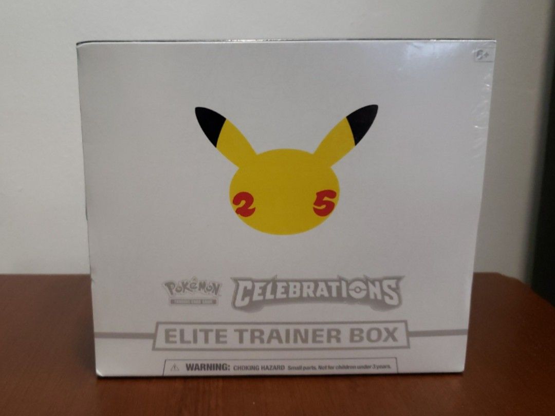 Pokemon Celebrations 25th Anniversary ETB, Hobbies & Toys, Toys & Games on Carousell