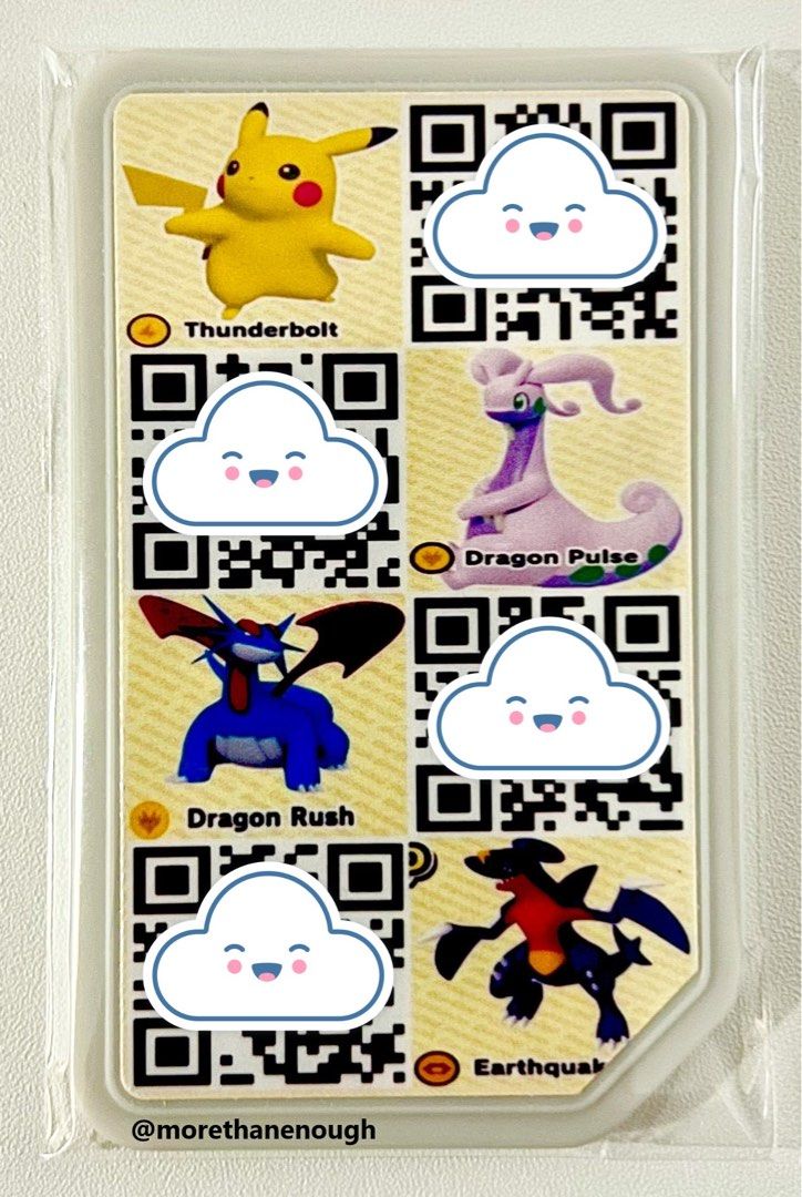 Pokemon Gaole Support Ticket Disk Scannable in Singapore ( # Pokemon Ga ...