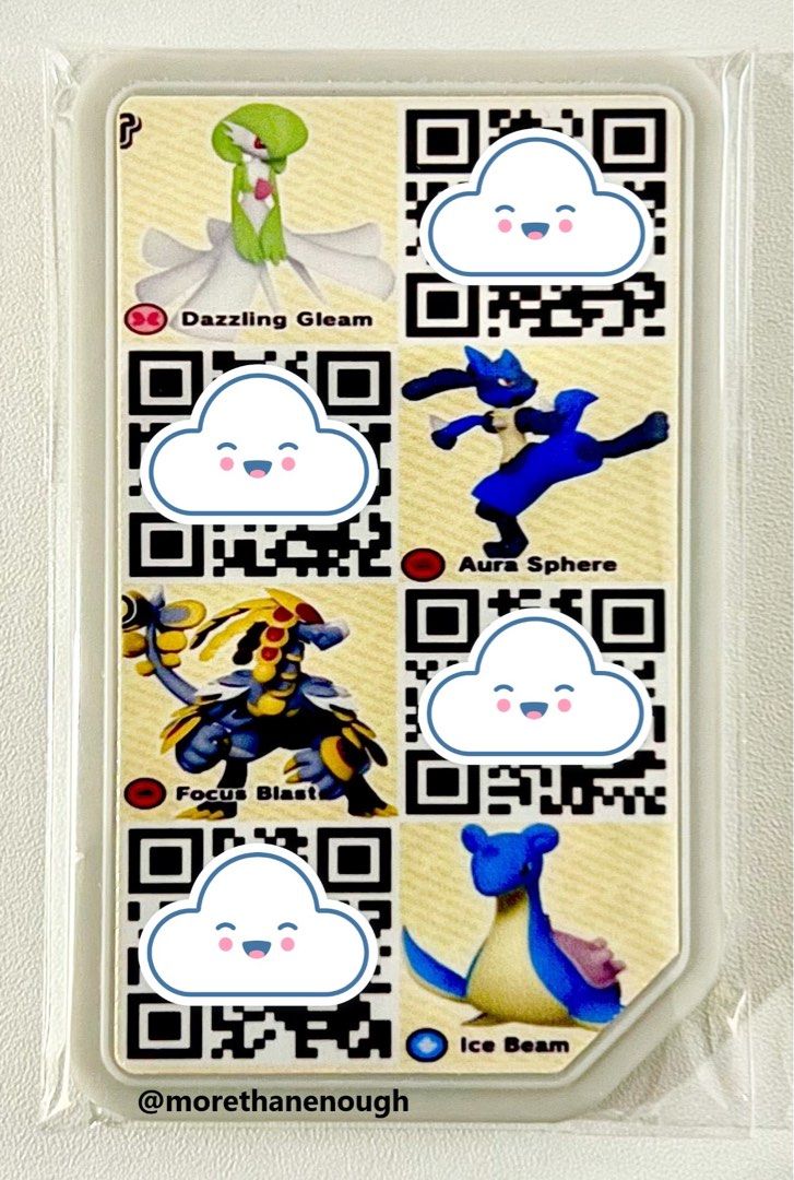 Pokemon Gaole Support Ticket Disk Scannable in Singapore ( # Pokemon Ga ...