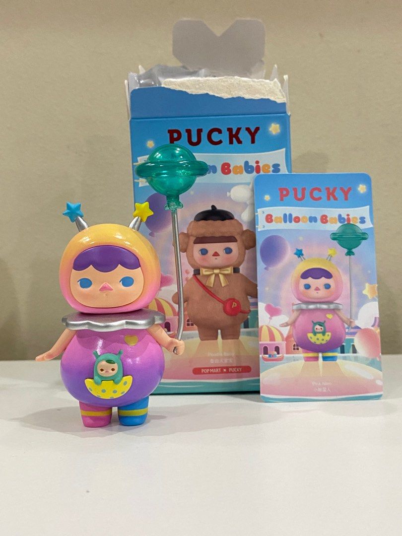 popmart pucky balloon babies series, Hobbies & Toys, Toys & Games on ...