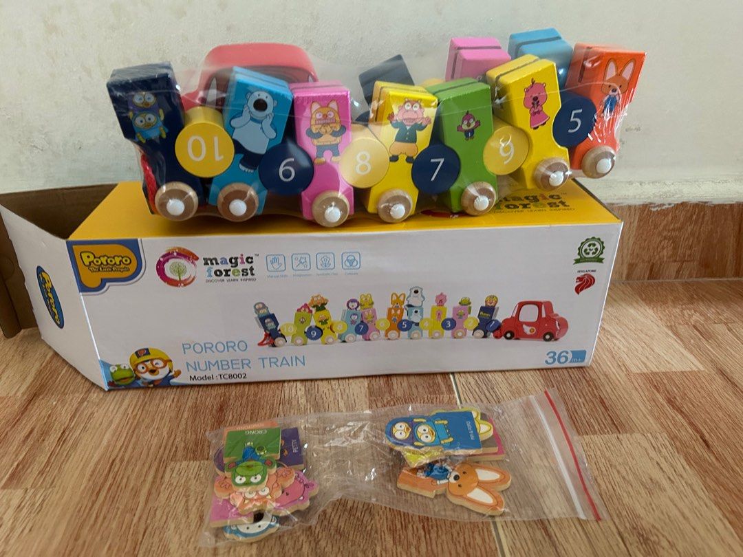 Pororo Number Train, Babies & Kids, Infant Playtime on Carousell