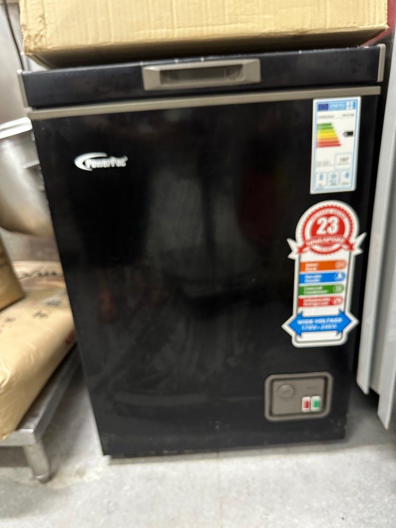 PowerPac Chest Freezer 100L CFC Free, Chiller & Freezer (PPFZ100), TV ...