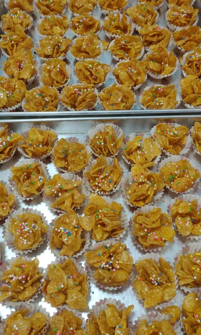Pre order Raya Honey Cornflakes, Food & Drinks, Homemade Bakes on Carousell