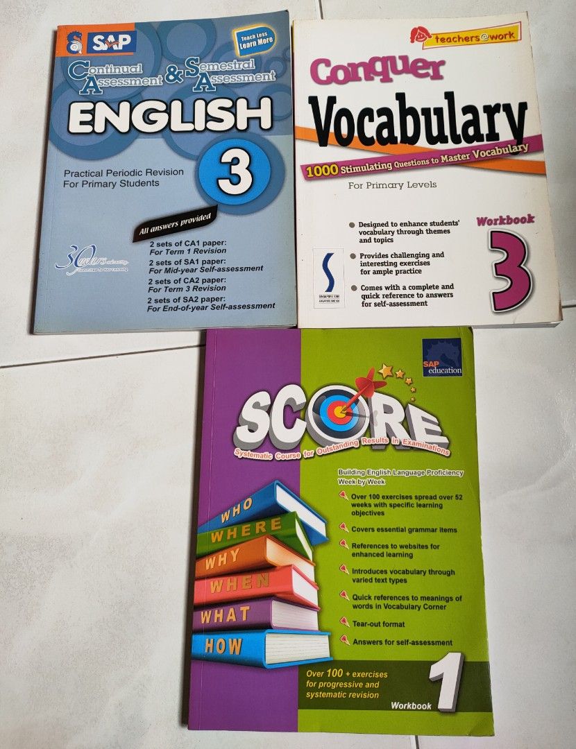 Primary school assessment book, Hobbies & Toys, Books & Magazines ...