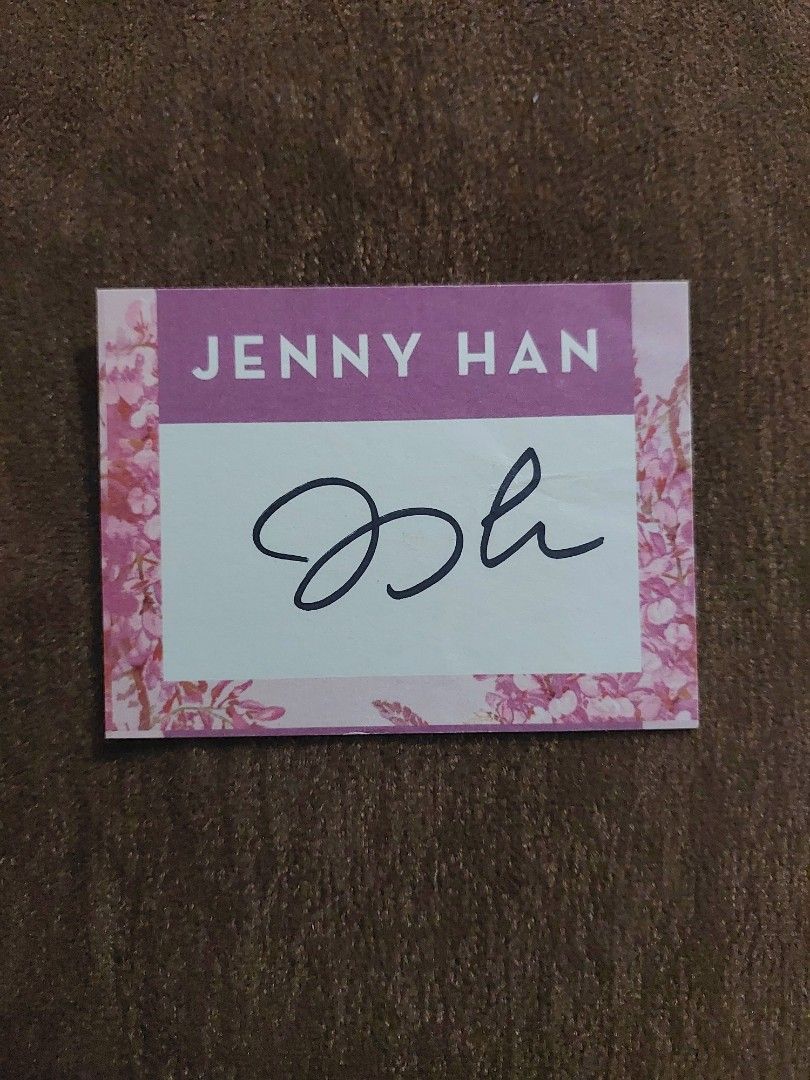 PS I STILL LOVE YOU - Jenny Han (w/ Signature Sticker), Hobbies & Toys ...