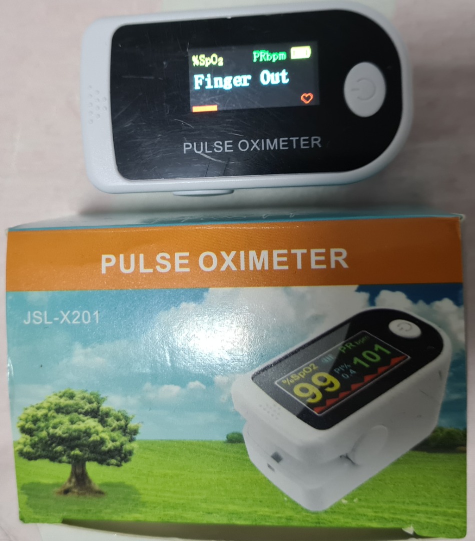 Pulse Oximeter, Health & Nutrition, Health Monitors & Weighing Scales ...