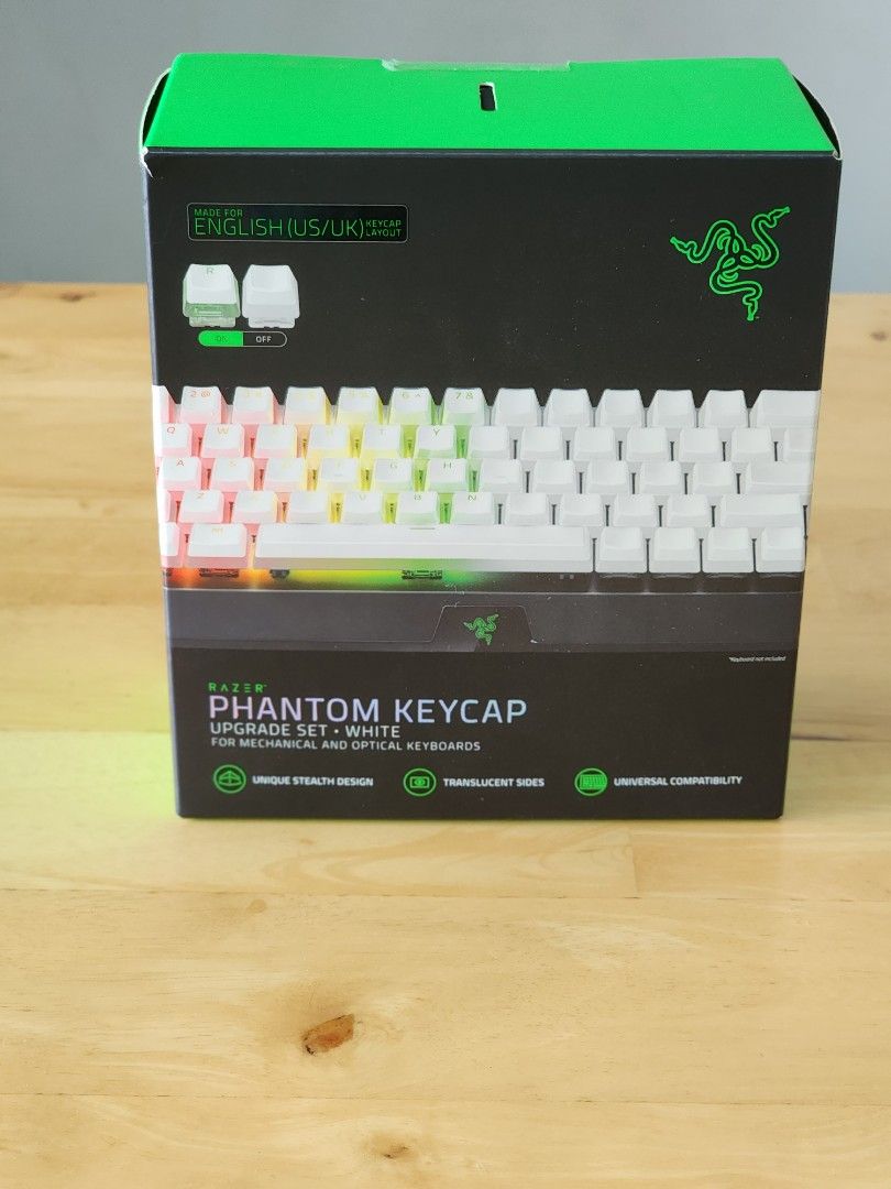 Razer Phantom keycaps (white), Computers & Tech, Parts & Accessories ...