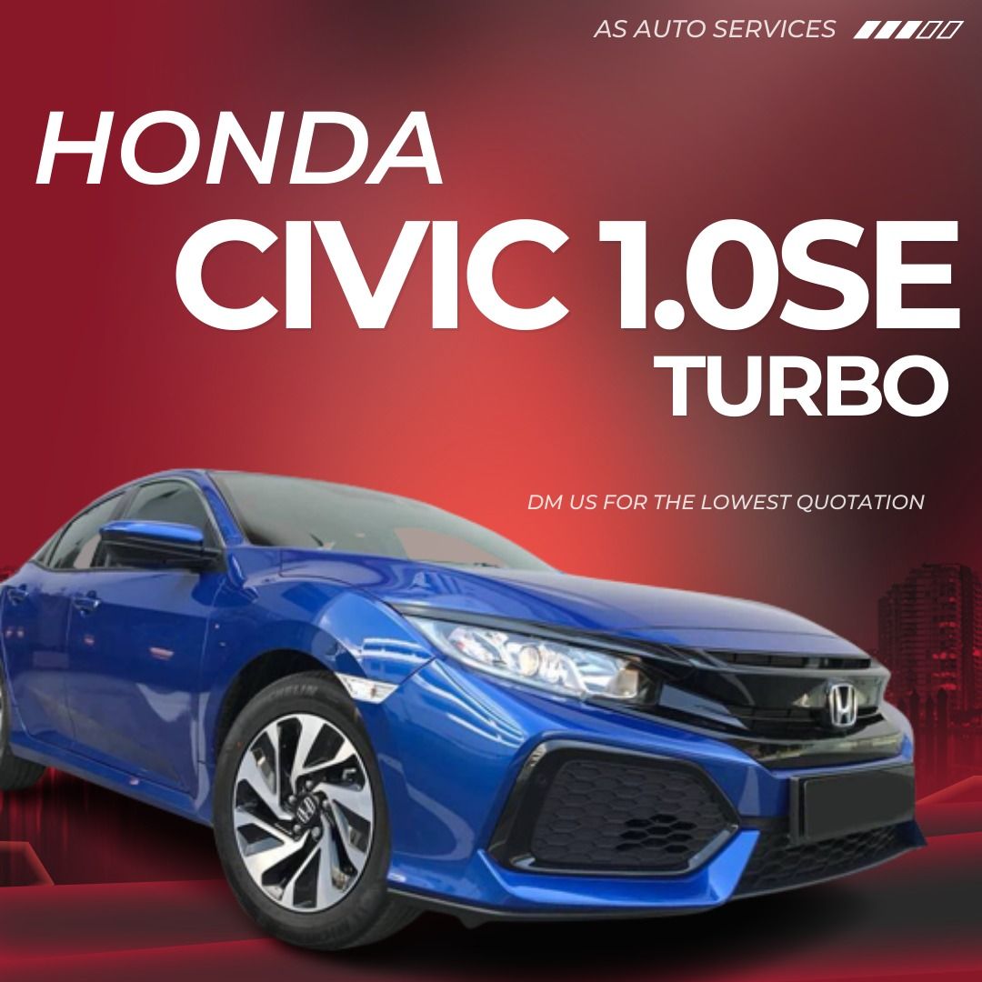 [RENT/LEASE] Honda Civic 1.0SE Turbo, Cars, Car Rental on Carousell