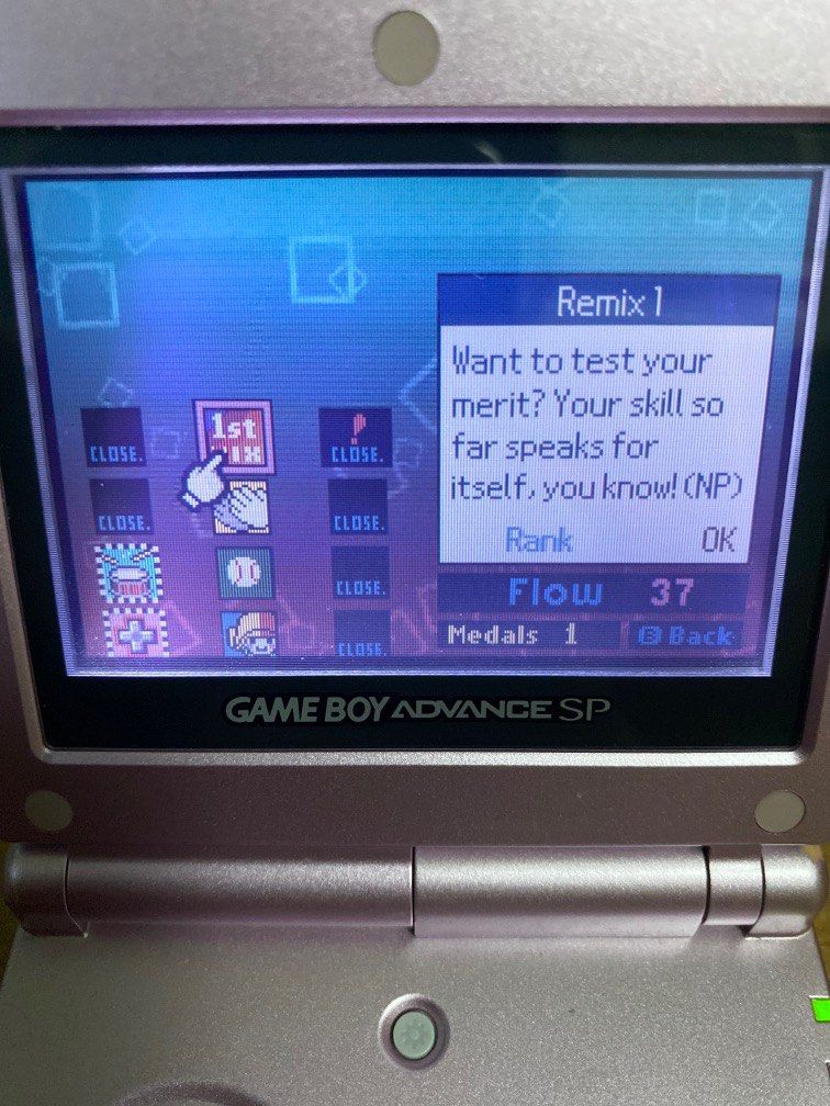 Rhythm heaven GBA gameboy advance cartridge game rhythm paradise, Video ...