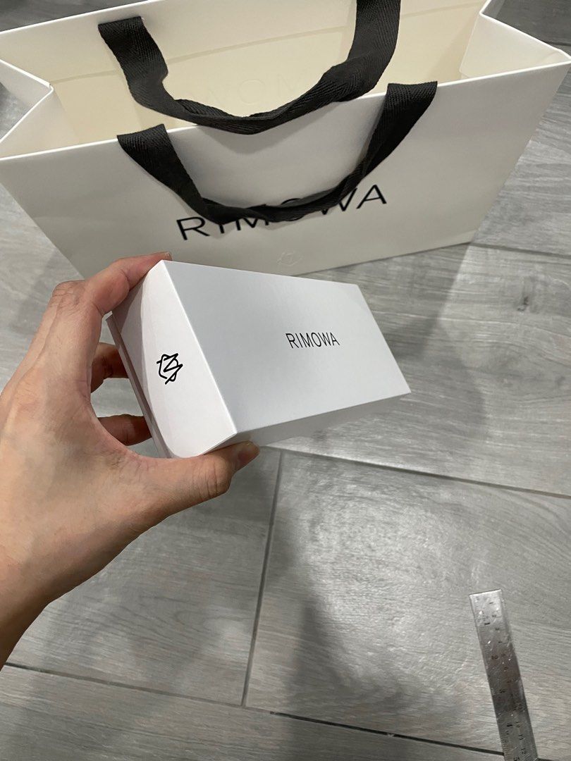 Rimowa box (sunglasses box only), Luxury, Accessories on Carousell