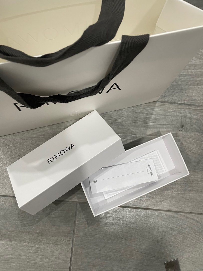 Rimowa box (sunglasses box only), Luxury, Accessories on Carousell