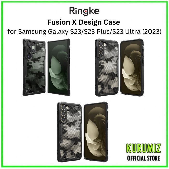 Ringke Fusion X Design Case for Samsung Galaxy S23/S23 Plus/S23 Ultra ...